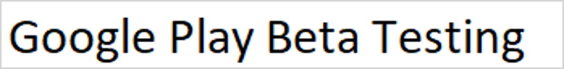 Google Play Beta Testing (Android) | All Campuses | My Pitt