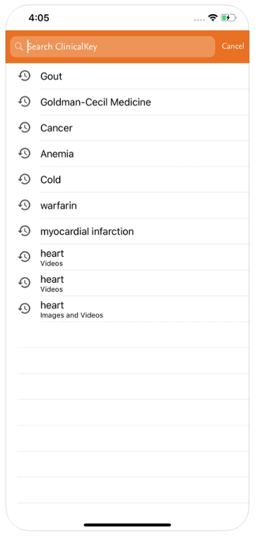 ClinicalKey App (iOS) | All Campuses | My Pitt