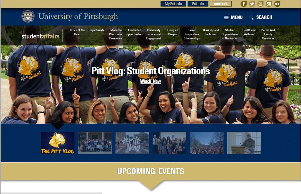Student Affairs | All Campuses | My Pitt