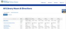 Library Hours (ULS) | All Campuses | My Pitt